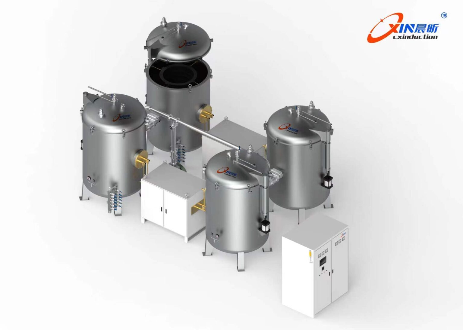 battery anode purification graphitization furnace